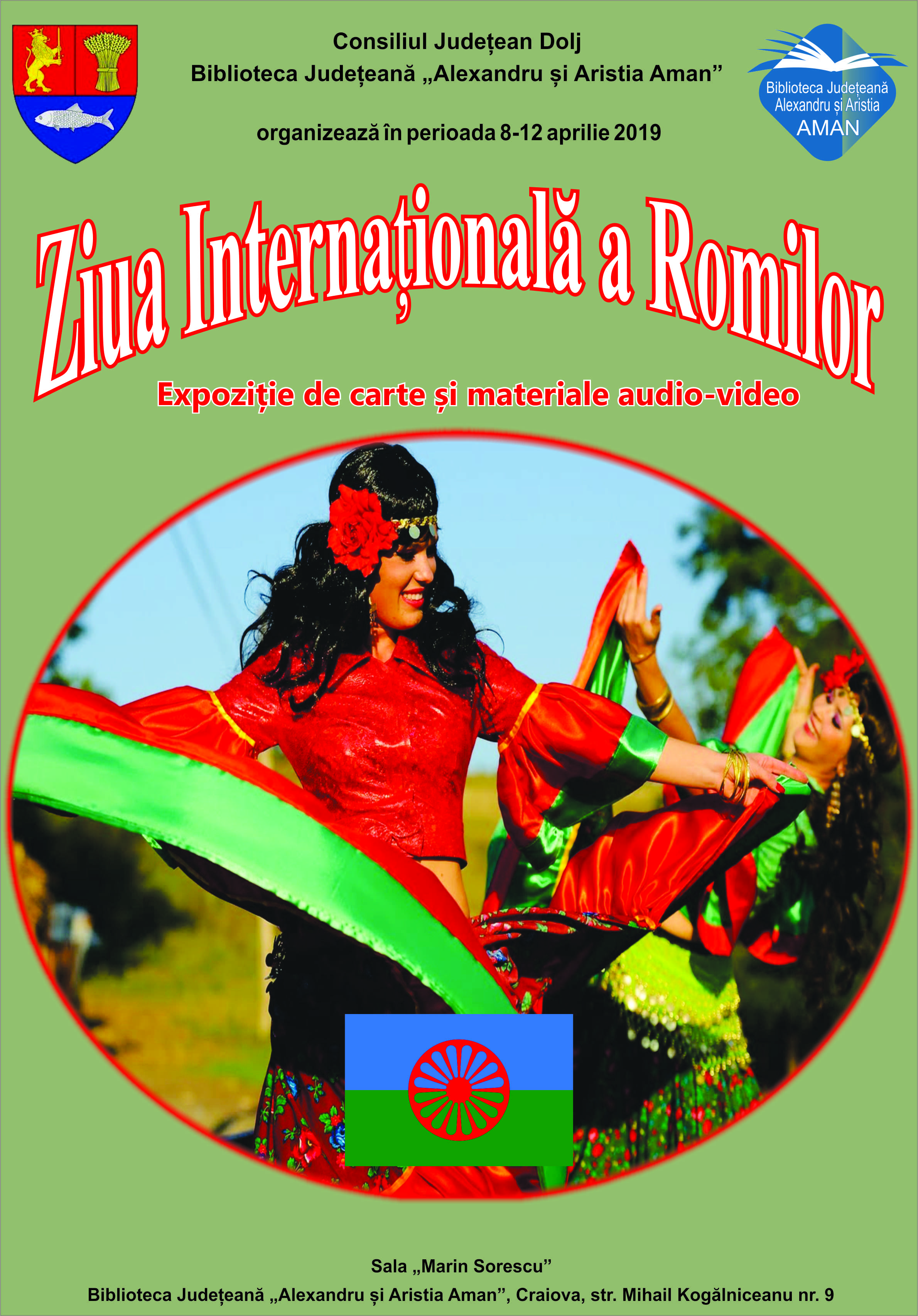 Expoziție de carte dedicată Zilei Internaționale a Romilor | Cuvântul ...