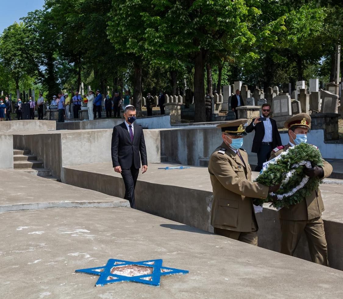 Ambasadorul Israelului în România, David Saranga, prezent la ceremonia ...