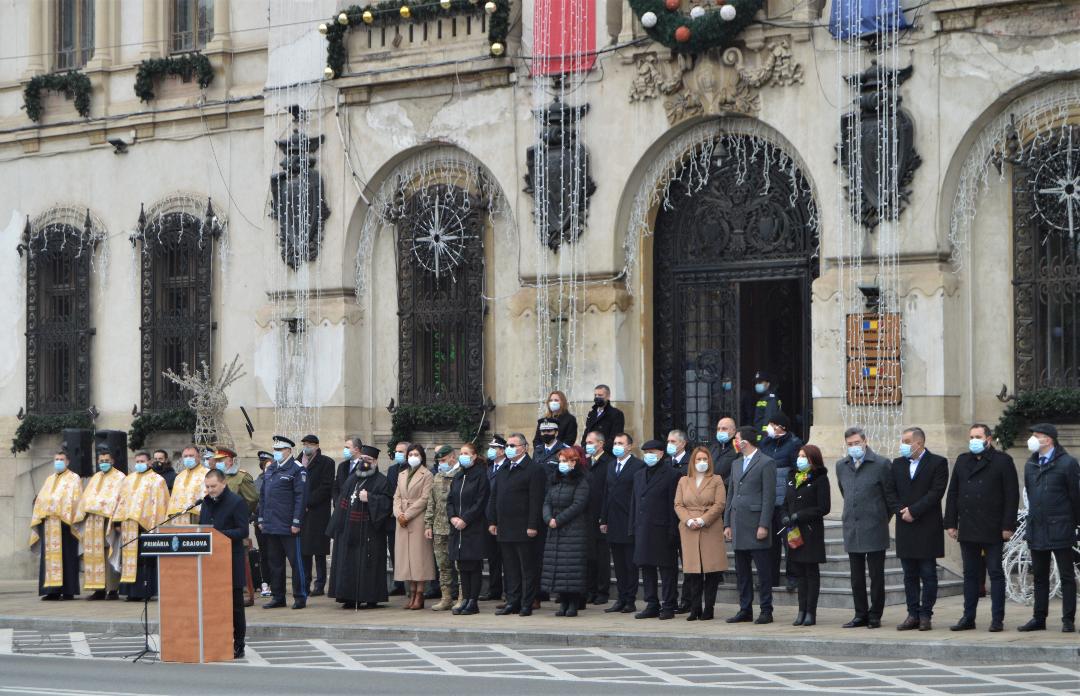 Mesajul președintelui Consiliului Județean Dolj, Cosmin Vasile, cu prilejul Zilei Naționale a ...