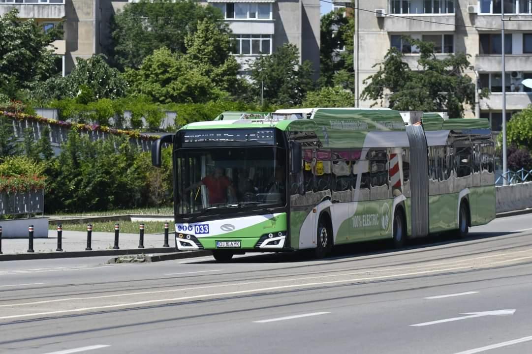 Primele 13 autobuze electrice au intrat pe traseele RAT Craiova | Cuvântul Libertăţii