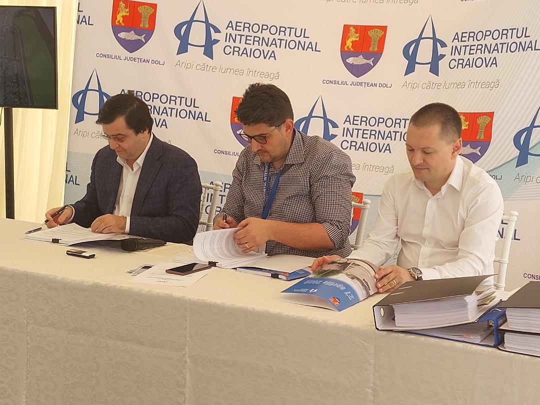 “Extinderea şi modernizarea Aeroportului Internaţional Craiova”, un proiect în valoare de 97 ...