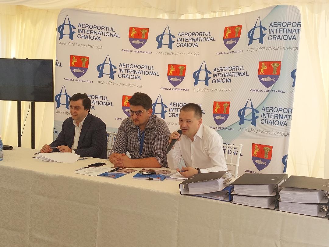 “Extinderea şi modernizarea Aeroportului Internaţional Craiova”, un proiect în valoare de ...