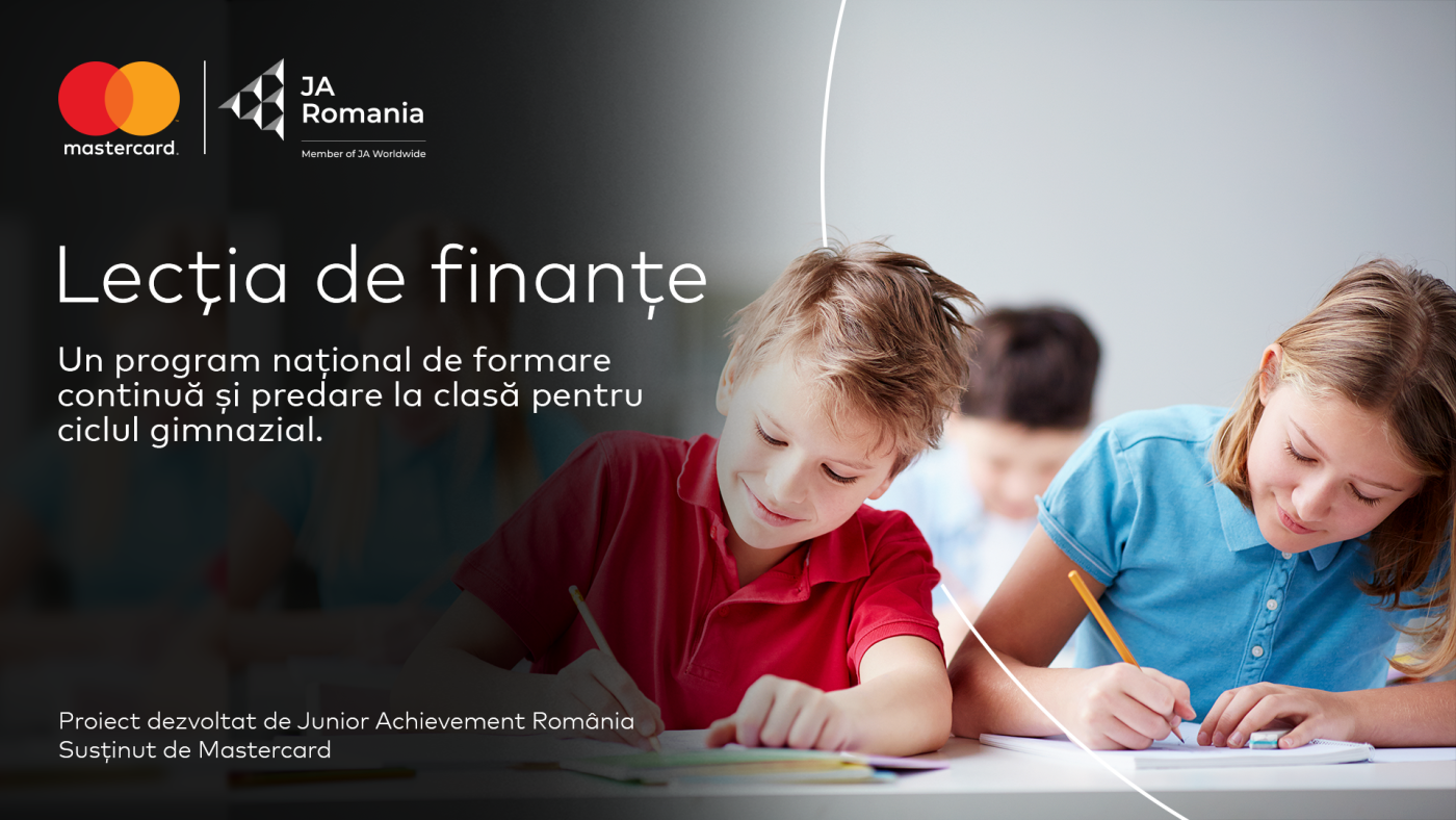 Mastercard și Junior Achievement lansează „Lecția de finanțe ...