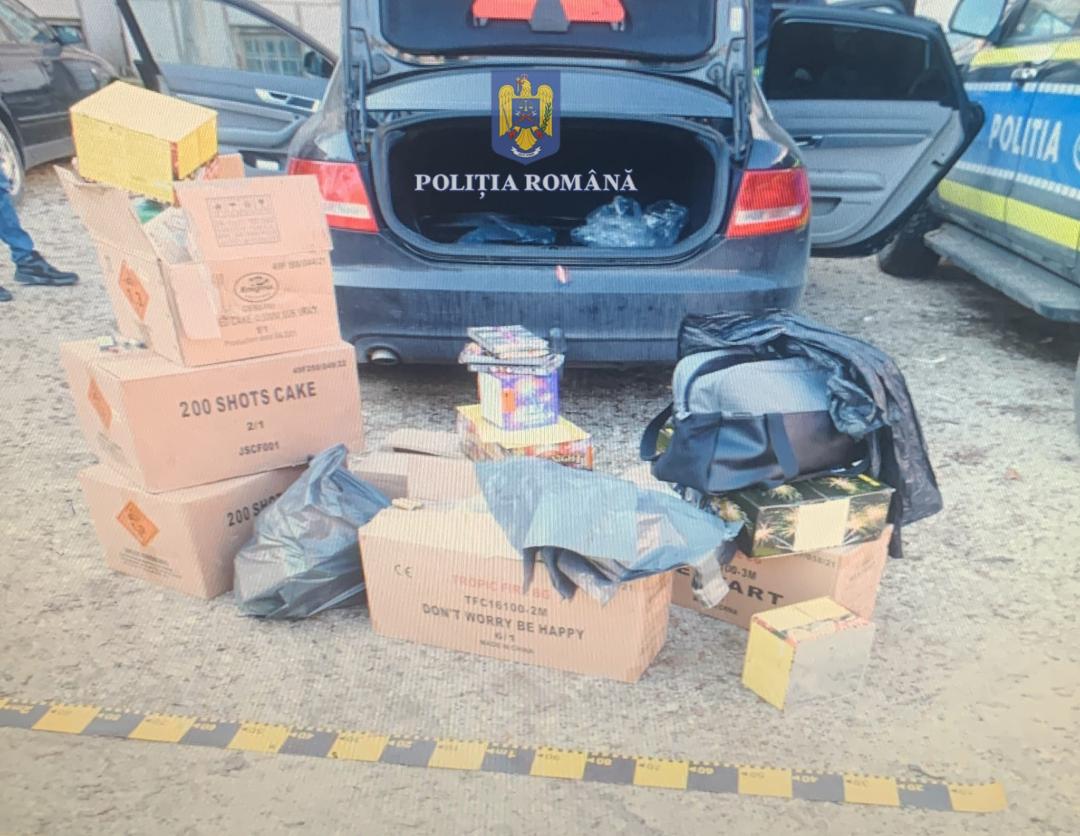Artificii cu ghinion: peste 600 de kg. de articole pirotehnice ...