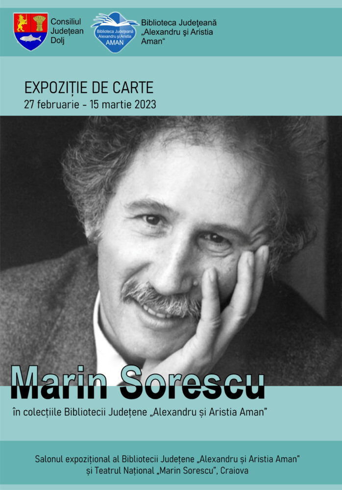Marin Sorescu în colecțiile Bibliotecii Județene „Alexandru și Aristia ...