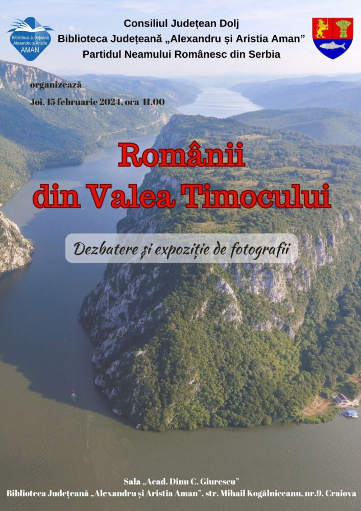 „Românii din valea Timocului: Dezbatere și expoziție de fotografii ...