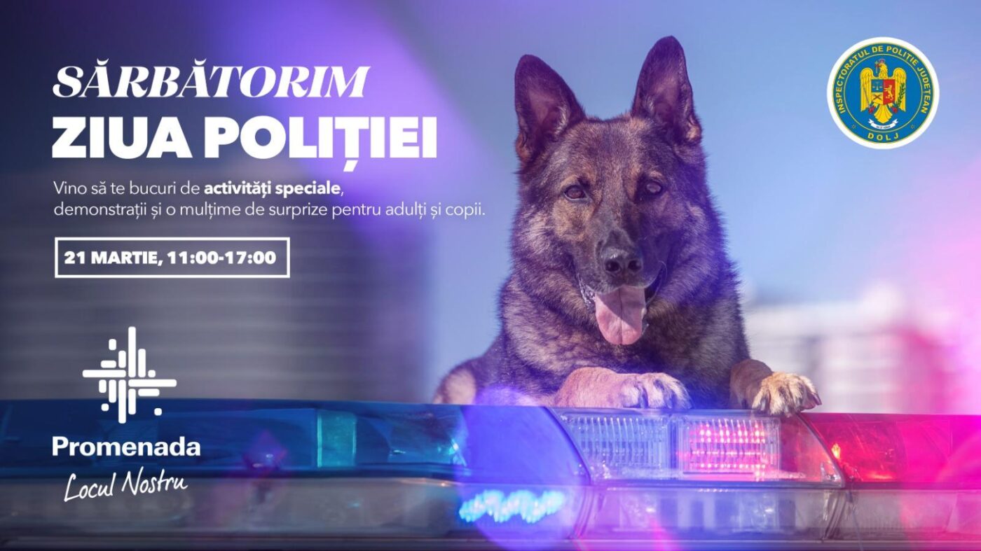 Ziua Poliţiei Române, la Promenada Mall din Craiova | Cuvântul Libertăţii