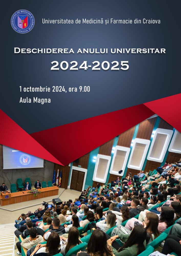Universitatea de Medicină şi Farmacie din Craiova îşi deschide porţile ...