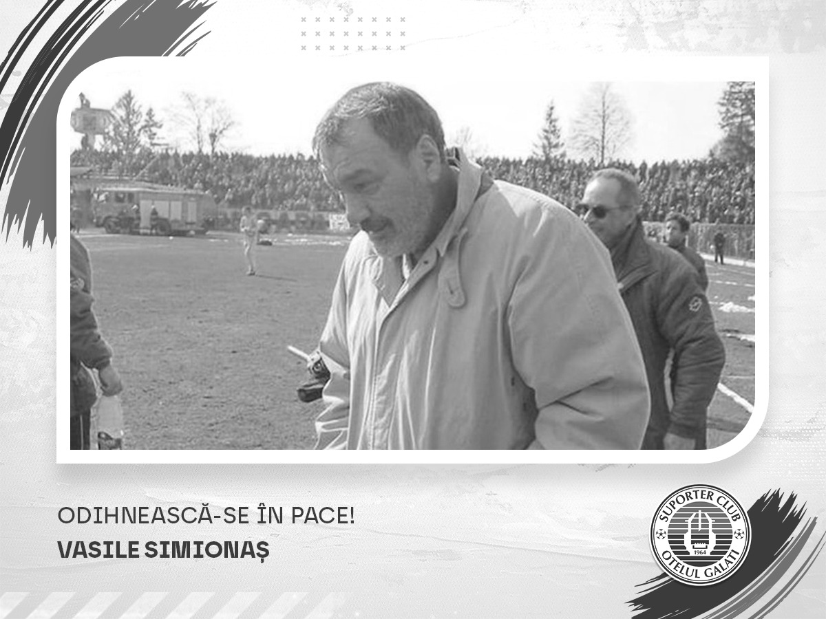 A murit fostul fotbalist şi antrenor Vasile Simionaş | Cuvântul Libertăţii
