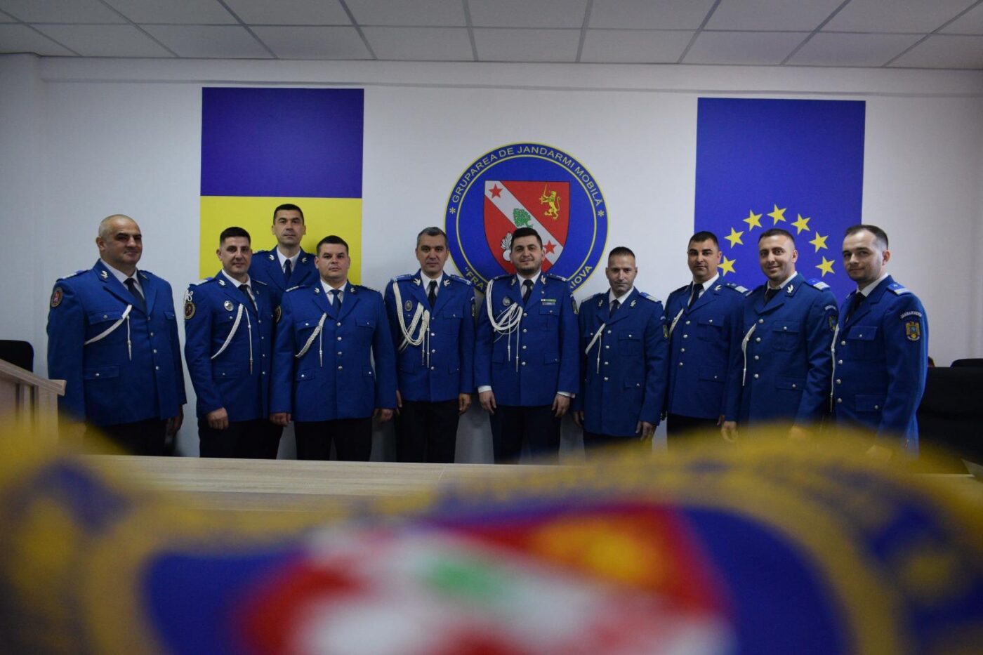 Avansări în grad, de Ziua Jandarmeriei Române, la Gruparea de Jandarmi Mobilă Craiova | Cuvântul ...