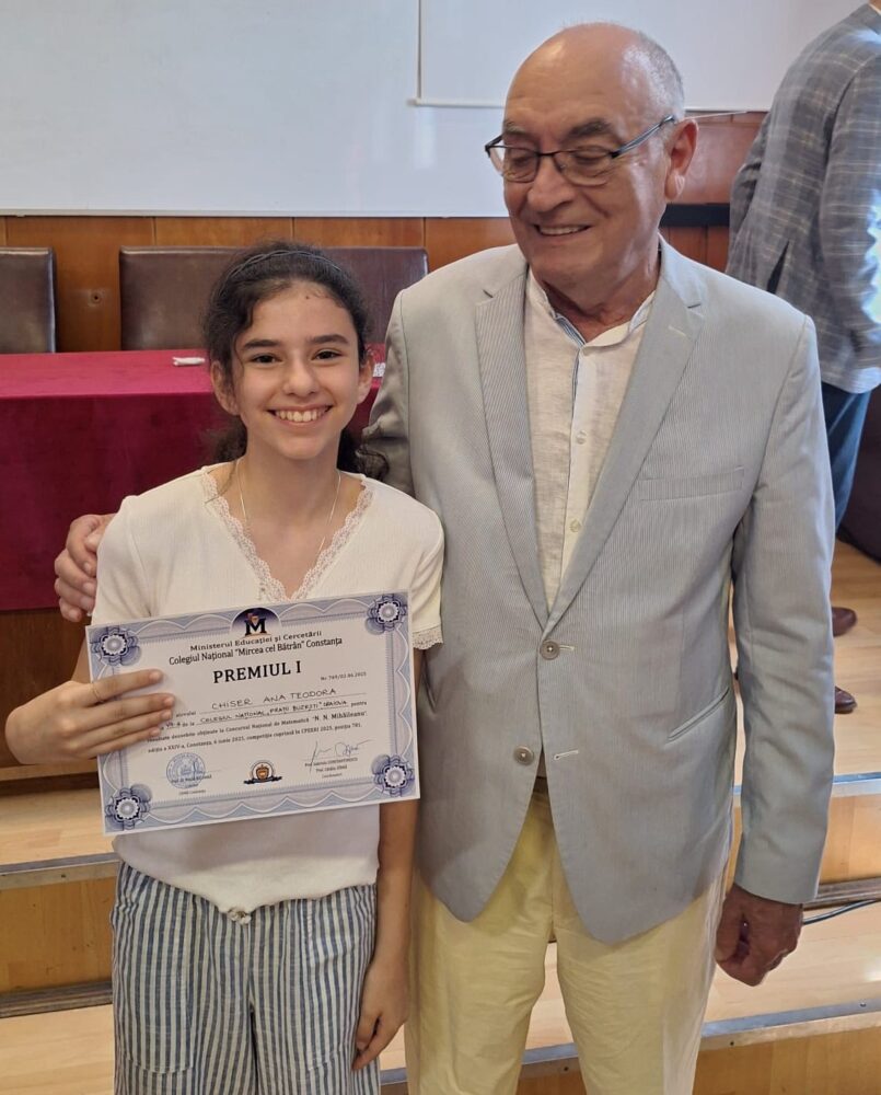 Ana Teodora Chiser, elevă la Colegiul Național “Frații Buzești ...