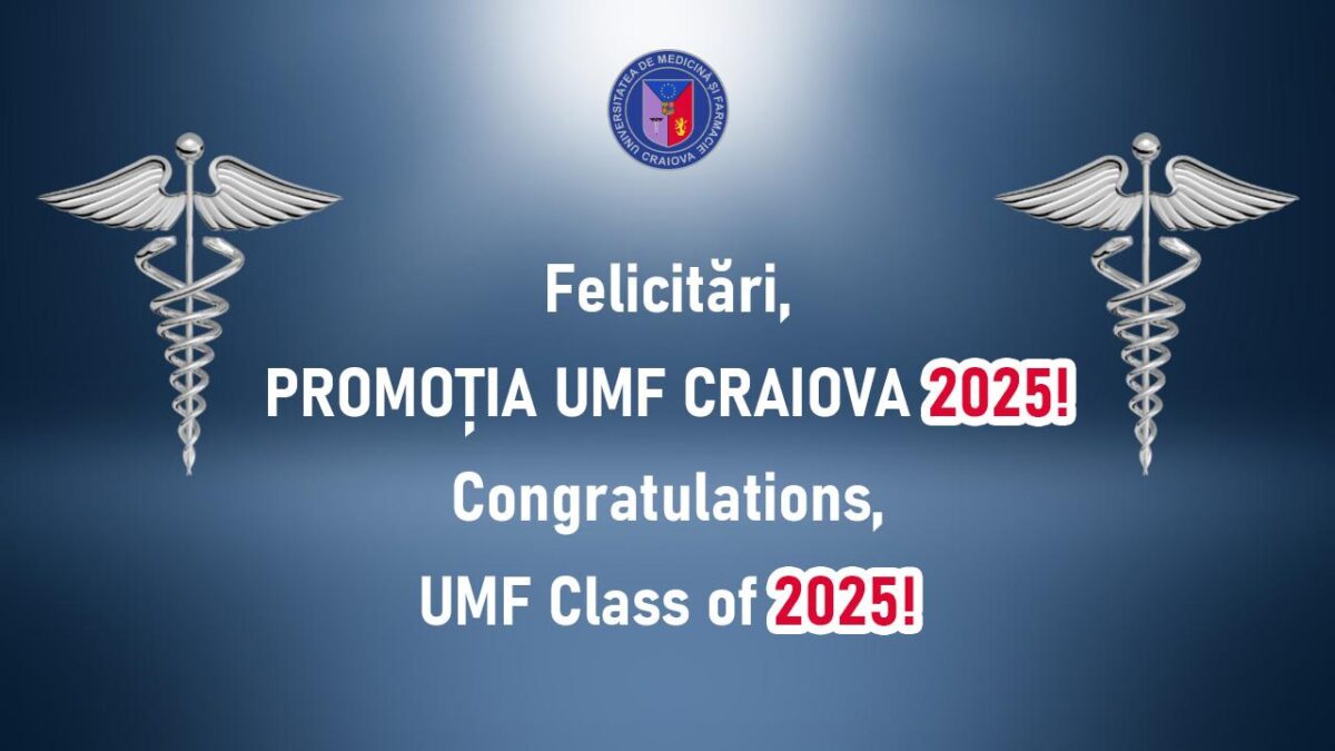 Absolvenții Promoției 2025 a Universității de Medicină și Farmacie din Craiova depun Jurământul ...